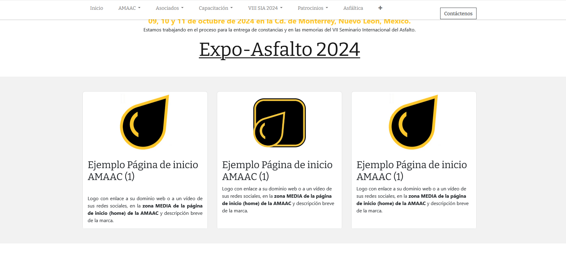 Patrocinios | AMAAC